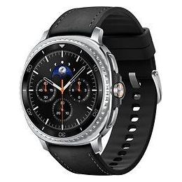 Samsung Galaxy Watch8 Classic 46 mm Aluminiumgeh&auml;use black am Hybrid Band black [Wi-Fi]