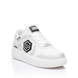 Philipp Plein Low-Top Sneakers Sk8R Strass