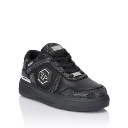 Philipp Plein Low-Top Sneakers Sk8R Strass