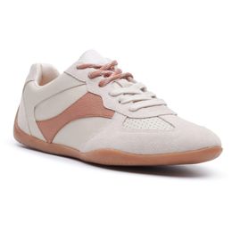 Hush Puppies Jovie Leder Damen TAUPE Sneaker