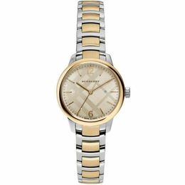 Burberry BU10118 Classic Swiss Made Two Tone Damenuhr