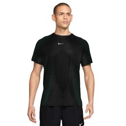 Nike Stride Aero-Fit Shortsleeve Bekleidung Herren schwarz