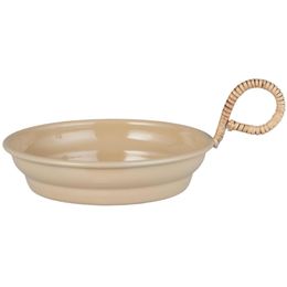 IB Laursen Kerzenhalter f&uuml;r Stumpenkerze mit Henkel 16.5 x 12.3 x 3 cm skandinavische Deko Online Shop