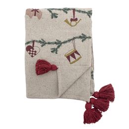 Bloomingville Yule Decke aus recycelter Baumwolle L160xB130 cm