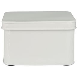 IB Laursen Metall-Box mit 4 F&auml;chern und Deckel 14.5 x 14.5 x 9 cm