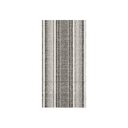 Chic Antique Serviette mit Streifen rechteckig L20/B10 cm, franz&ouml;sisches grau