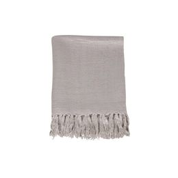 Chic Antique Decke mit Champagner Weben L180/B130 cm, puder skandinavische Deko Online Shop