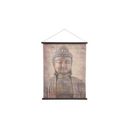 Chic Antique Wandbild aus Stoff mit Motivdruck H97/L76/B2 cm, natur skandinavische Deko Online Shop