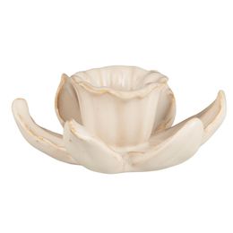 IB Laursen Kerzenhalter Narzissenbl&uuml;te H&ouml;he 4.3, &Oslash; 11.5 cm, Wei&szlig; skandinavische Deko Online Shop