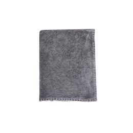Chic Antique Franz&ouml;sische Tagesdecke Ziernaht L180/B130 cm, kohle skandinavische Deko Online Shop