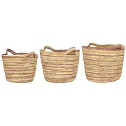 IB Laursen Korbsatz aus Mais 3er Set skandinavische Deko Online Shop
