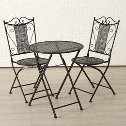 Boltze Bistroset Broder Tisch und St&uuml;hle H&ouml;he 70-93 cm skandinavische Deko Online Shop
