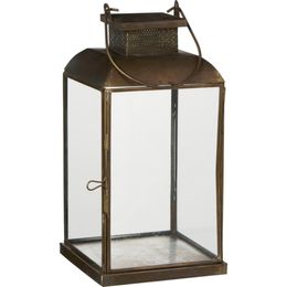 IB Laursen Laterne David mit Lochmuster oben 15 x 15 x 29.5 cm
