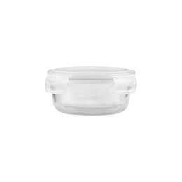house doctor Aufbewahrung mit Deckel Round 6 x &Oslash;14cm, transparent skandinavische Deko Online Shop