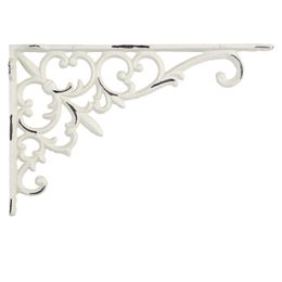 Chic Antique Regaltr&auml;ger Dekor H15,5/L23,5/B3,5 cm, antik creme skandinavische Deko Online Shop