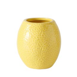 Boltze Zahnputzbecher Limone 9,5 cm, &Oslash; 8,6 cm