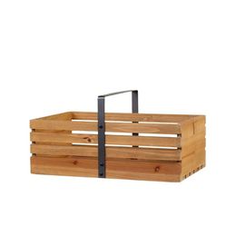 Chic Antique Apfelkiste mit Handgriff H20,5/L40/B25 cm, natur skandinavische Deko Online Shop