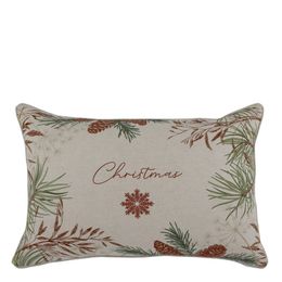 Chic Antique Aix Kissebezug mit Tanne Christmas 60 x 40 cm skandinavische Deko Online Shop