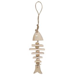 IB Laursen Dekofigur Holzfisch 8 x 2 x 22 cm skandinavische Deko Online Shop