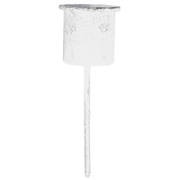 IB Laursen Kurzer Spiess f&uuml;r Stabkerze H7,1 x &Oslash;2,8 cm, grau