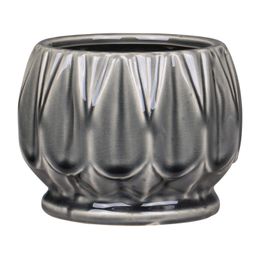 Chic Antique Keramik &Uuml;bertopf H10,5/&Oslash;13 cm, opal
