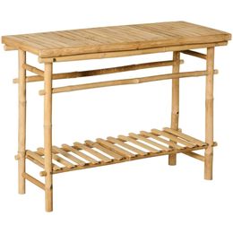 Bambus Konsolentisch von IB Laursen 101,5 x 40,5 x 75 cm skandinavische Deko Online Shop