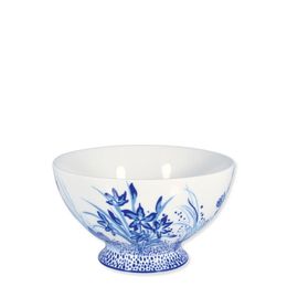 GreenGate Suppenschale Kristel blue &Oslash; 15, H&ouml;he 8,5 cm