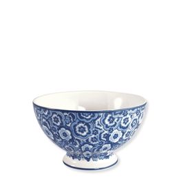 GreenGate Suppenschale Selma blue &Oslash; 15, H&ouml;he 8,5 cm