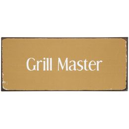 IB Laursen Metallschild Grill Master 30,5x13 cm