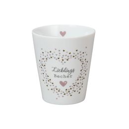 Krasilnikoff Happy Mug, Lieblingsbecher &Oslash; 8.8, H&ouml;he 10 cm