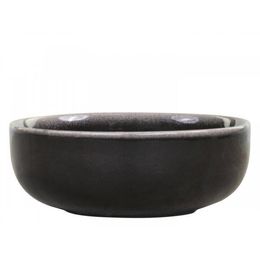 Chic Antique Calais Schale H5/D12 cm, schwarz skandinavische Deko Online Shop