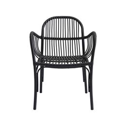 house doctor Gartenstuhl Brea Schwarz skandinavische Deko Online Shop