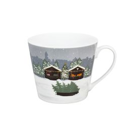 Krasilnikoff Happy Cup, Christmas Stall &Oslash; 10, H&ouml;he 9 cm