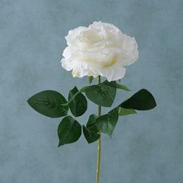 Boltze Stielkunstblume Rose L13/B8/H78 cm, weiss