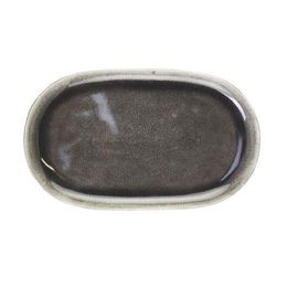 Chic Antique Calais Tablett, Teller H1,5/L25/B15 cm, kohle skandinavische Deko Online Shop