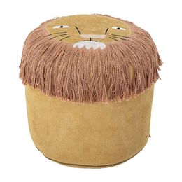 Bloomingville Pouf Zaion &Oslash; 40 cm, H&ouml;he 35 cm, gelb