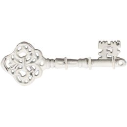 Chic Antique Wandhaken Schl&uuml;ssel antik H6,5/L19/B3,5 cm, antik creme skandinavische Deko Online Shop