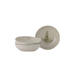 Bloomingville Bea Tiefe Teller Multipack aus Steingut &Oslash; 21xH6 cm, 4er