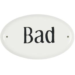 IB Laursen Metallschild Bad 9 x 5.5 cm
