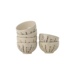 Bloomingville Bea Schalen Multipack aus Steingut &Oslash; 11,5xH6,5 cm, 6er