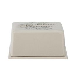 Bloomingville Bea Butterdose aus Steingut L15xH7,5xB12,5 cm