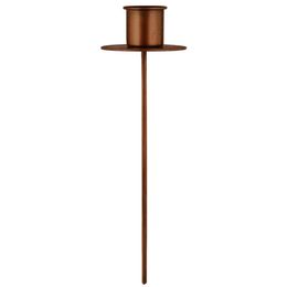 IB Laursen Kerzenhalter mit 1-Spie&szlig; f&uuml;r &Oslash; 2,2 cm Kerze H&ouml;he 15, &Oslash; 4 cm