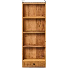 IB Laursen Wandregal aus Altholz mit Schublade und 4 Ablagen UNIKA 33 x 12 x 93 cm skandinavische Deko Online Shop