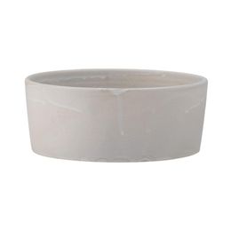 Bloomingville Buddy Schale, Hundenapf wei&szlig; aus Steingut &Oslash; 17,5 x H7 cm skandinavische Deko Online Shop