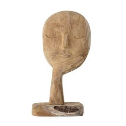 Bloomingville Figur Gesicht Cacia 18 x 10 x 35 cm, natur