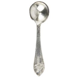 IB Laursen Salzl&ouml;ffel 5,50 cm, &Oslash; 1,50 cm, Metall skandinavische Deko Online Shop