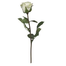 Chic Antique Fleur Rose wei&szlig; H40 cm, weiss skandinavische Deko Online Shop