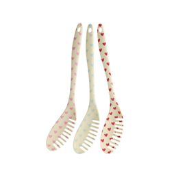 Rice Melamin Pasta L&ouml;ffel &ndash; Favorite Hearts 3er-Set L32 B5.5 cm skandinavische Deko Online Shop