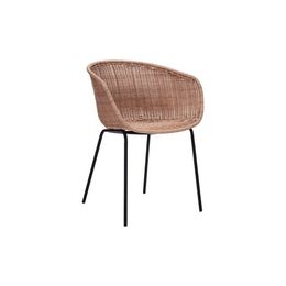 house doctor Sessel Hapur, Polyrattan Natur skandinavische Deko Online Shop