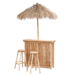 Boltze Hausbar Lania aus Bambus, 4 tlg. 120 x 265 cm skandinavische Deko Online Shop